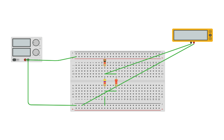 Circuit Design Problema 1 Tinkercad