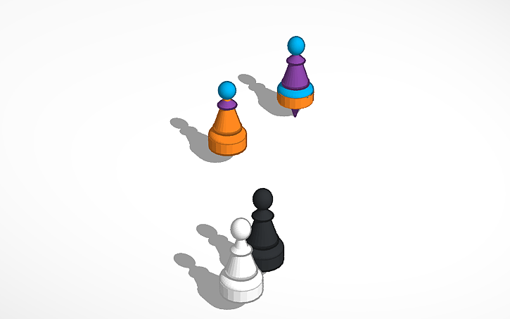3D design satranç-piyon | Tinkercad