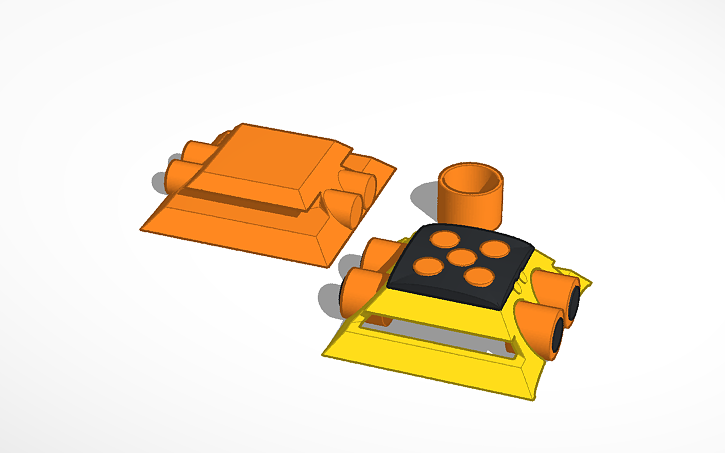 3D design MINI SUMO FERRO - Tinkercad
