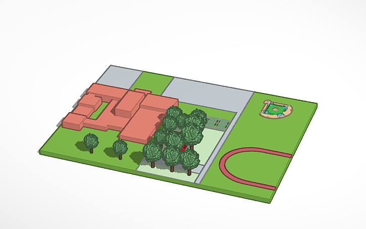 3D design Northland High School Site - Tinkercad