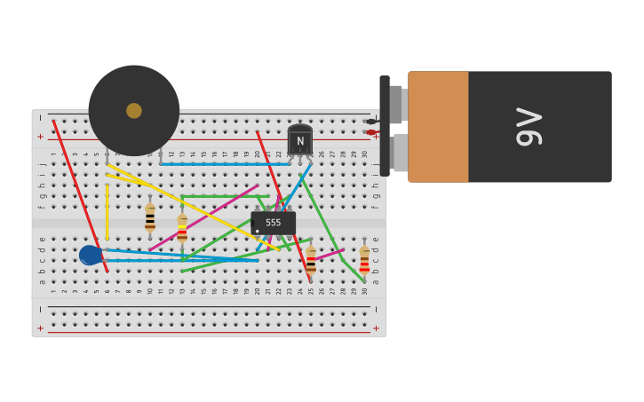 Circuit Design Mechatronics Continuity Tester Tinkercad