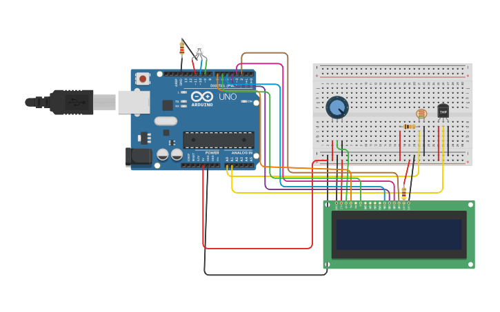 Circuit design practica 4 - Tinkercad