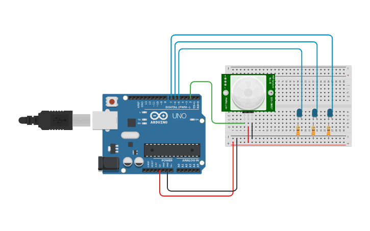 Circuit design TP4_3 - Tinkercad