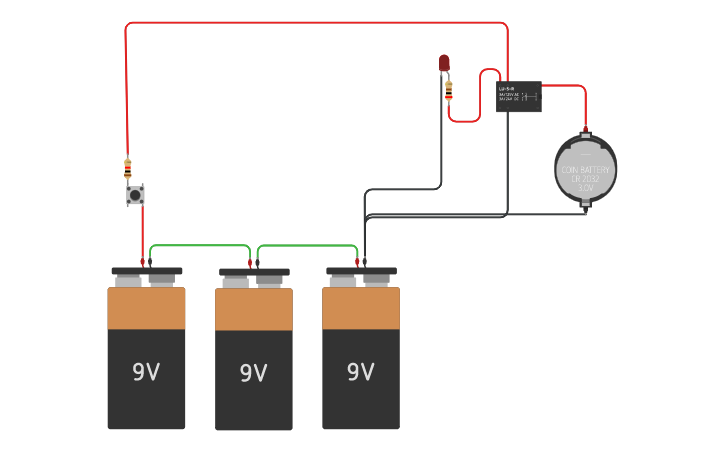 Circuit Design Relay Tinkercad