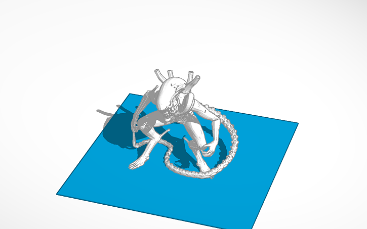 3D design Alien - Tinkercad