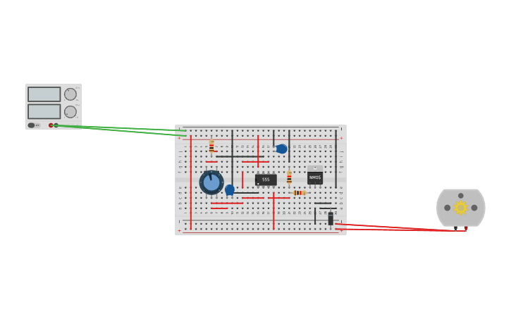Circuit design 12v fan speed controller | Tinkercad