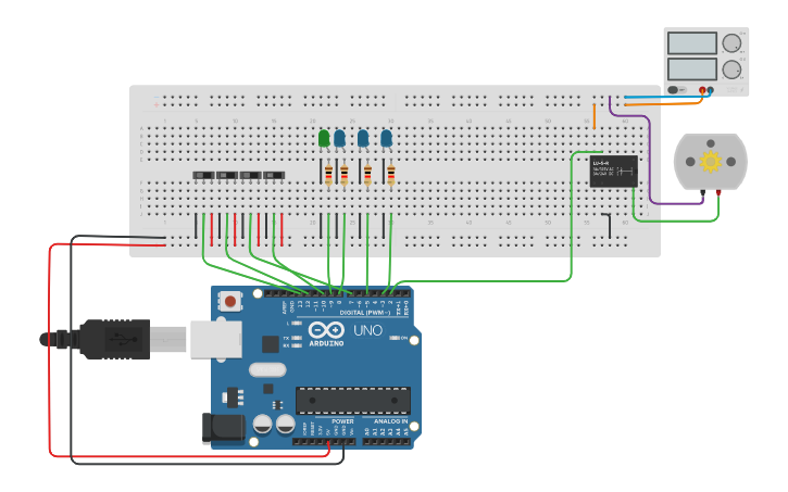 Circuit design Copy of Copy of Mighty Densor-Albar | Tinkercad