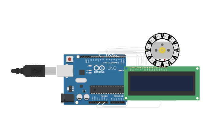 Circuit Design Fan Speed Tinkercad
