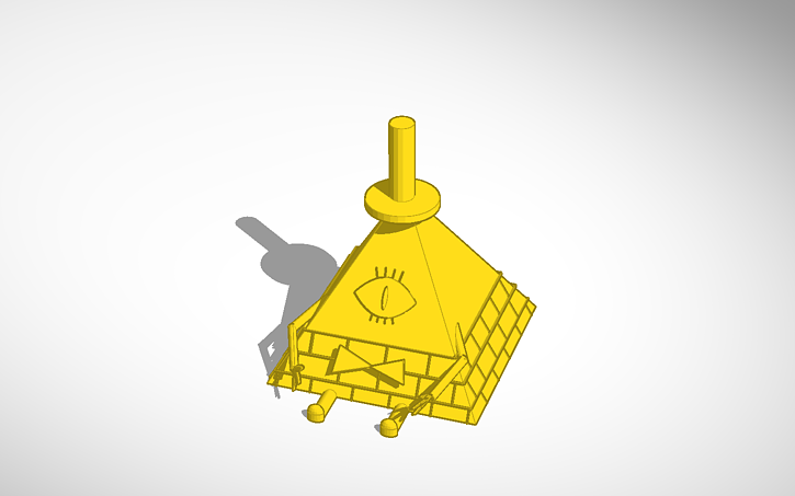 3D design bill cipher | Tinkercad
