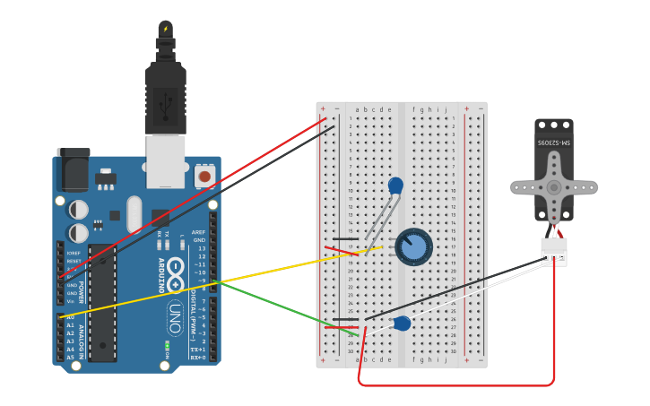 Circuit design mood cue - Tinkercad