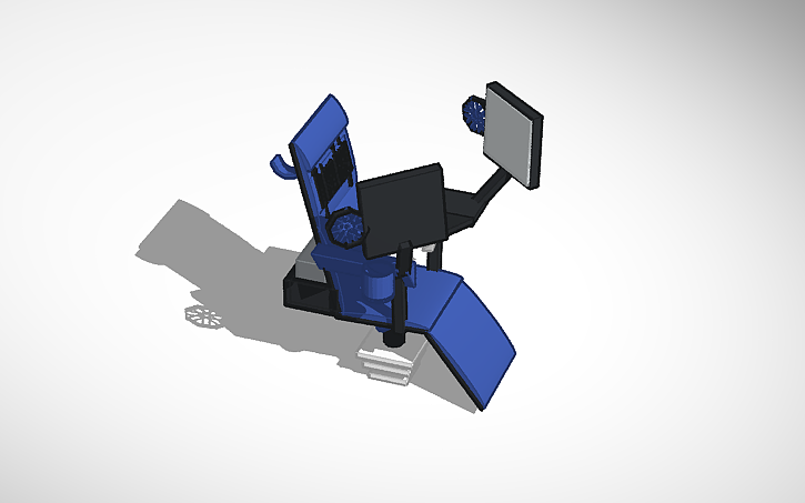 3D design ultimate gaming chair - Tinkercad