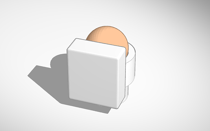 3D design Skibidi Toilet - Tinkercad