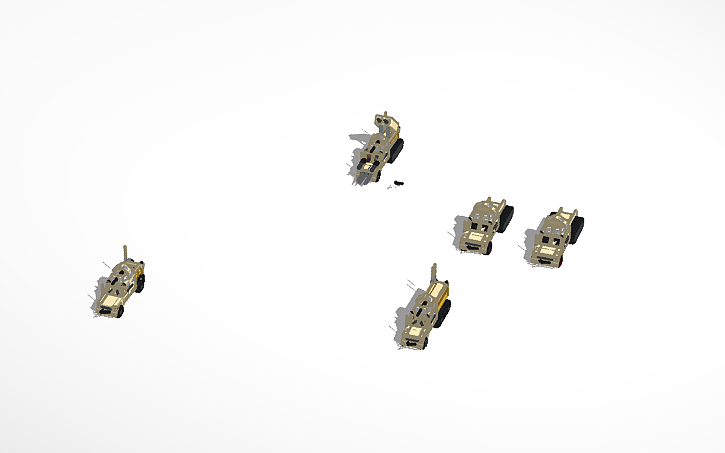 3D design Humvee zombie | Tinkercad