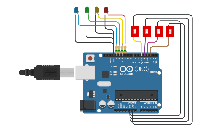 Circuit Design Groups Of Values[arrays] Tinkercad