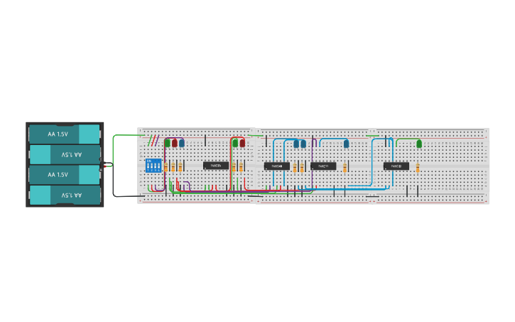 Circuit Design Ejercicio 06 Tinkercad
