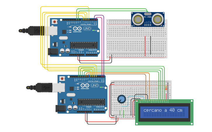 Circuit design Ejercicio 4 Guia - Tinkercad