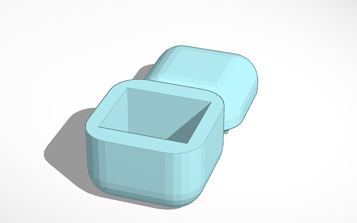 3D design Customizable Box - Tinkercad