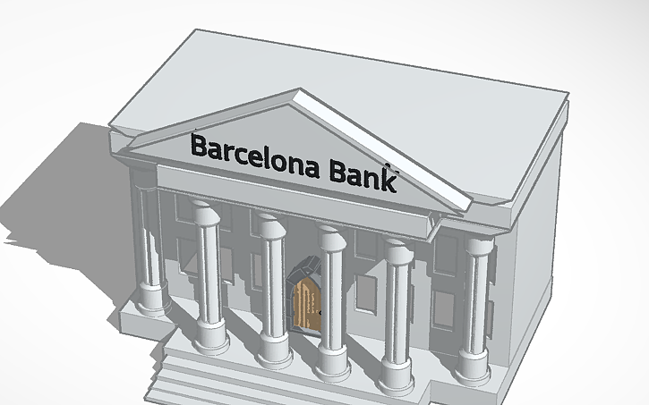 3D design Barcelona's better than PSG!! - Tinkercad