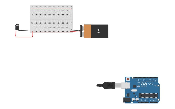 Circuit design EXPLODINDO CAPACITOR - Tinkercad