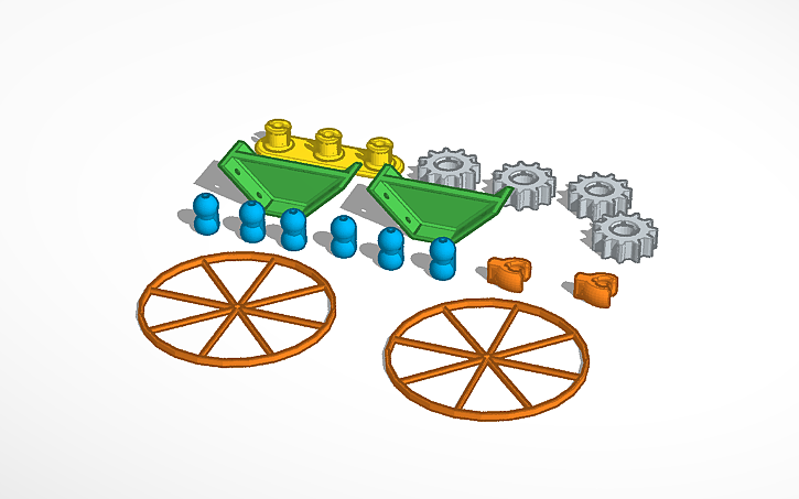 3d Design Gear Set Tinkercad 