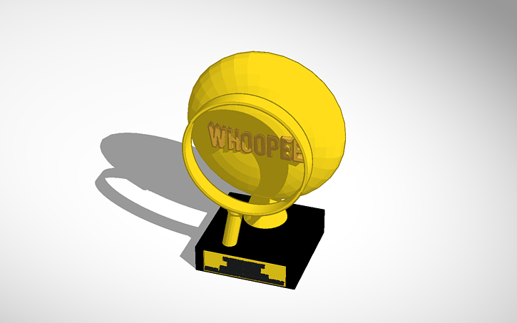 3D design April Fool's Day Prank Finder Trophy For jmwu14 | Tinkercad