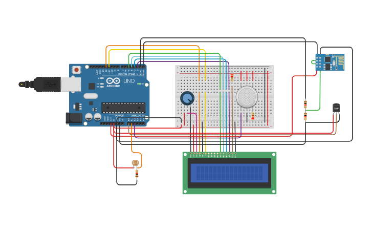 Circuit design 19BLC1106 L12 T2 | Tinkercad