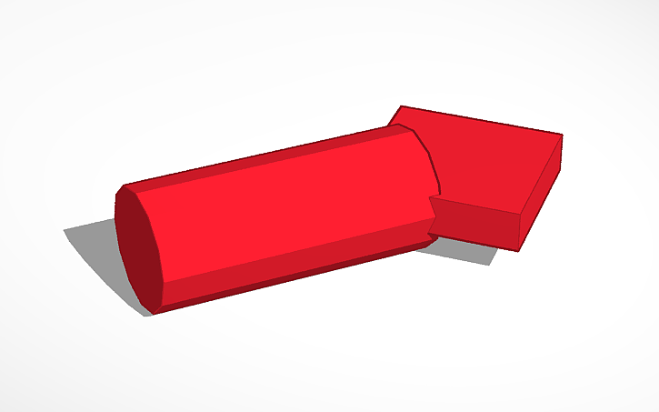 3D design Minecraft handle | Tinkercad