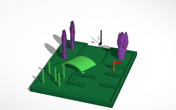 3D design Copy of Mini Golf | Tinkercad
