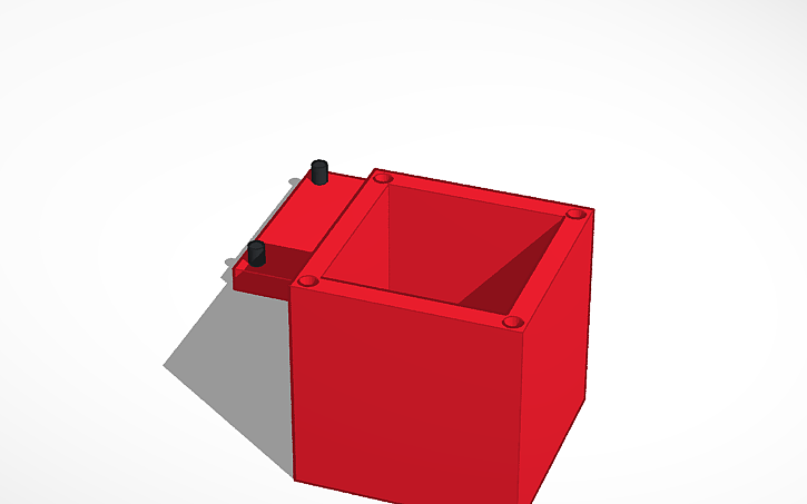 3D design Snap container - Tinkercad