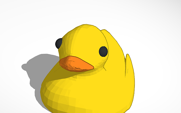 3D design DUCK - Tinkercad