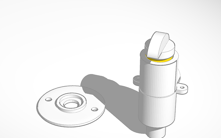 3D design trailer valve | Tinkercad