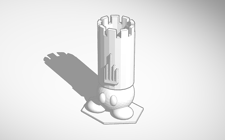 3D design Copy of Copy of rook designs - Tinkercad
