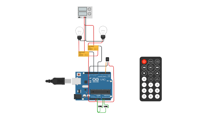 Circuit design Ir receiver - Tinkercad
