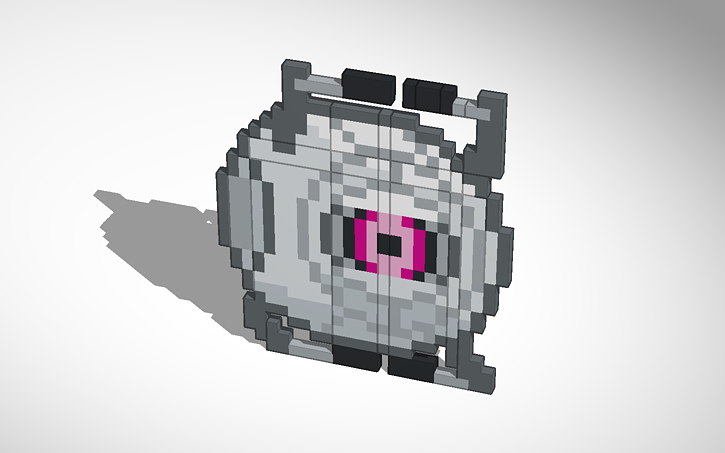 3D design Fact Core Pixel Art | Tinkercad