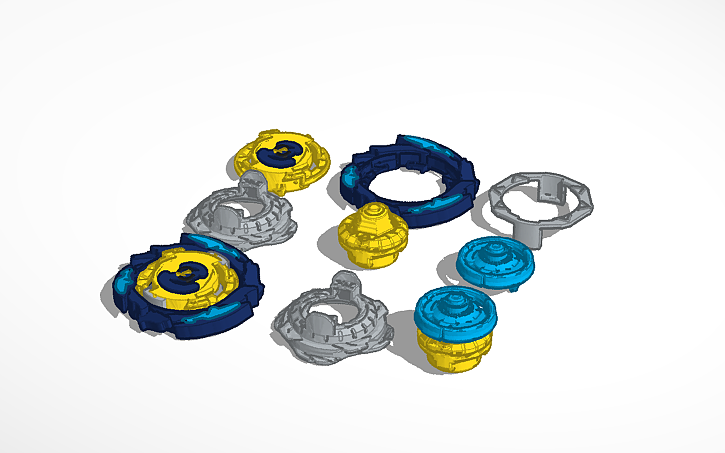 3D design tidal pandora epic p8 QuadStrike - Tinkercad