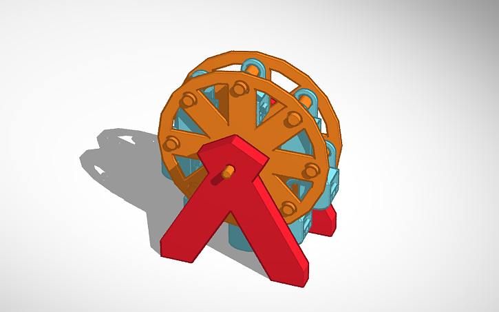 3D design Ferris Wheel | Tinkercad