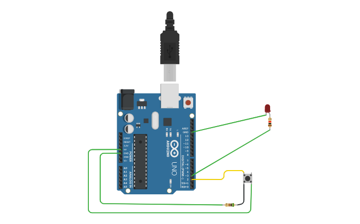 Circuit design PUSHBUTTON_IF - Tinkercad