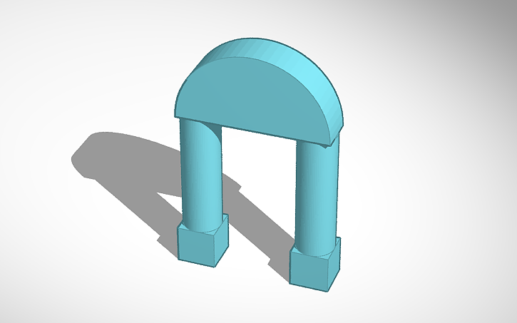 3D design Actividad 1: Arco.LDA | Tinkercad