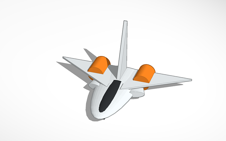 3D design Future Aircraft - Tinkercad