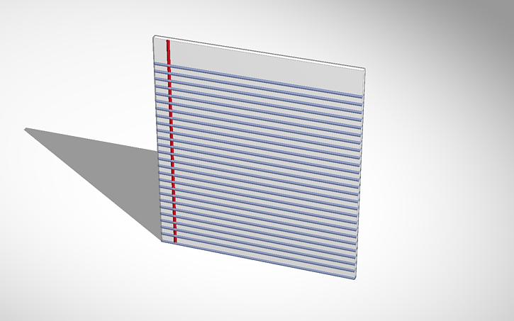 3D design Paper - Tinkercad