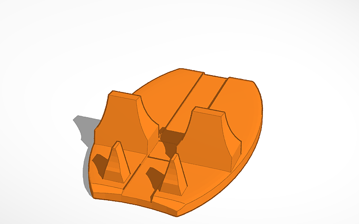 3D design boogie-board-stand-52x82mm_081921RevA - Tinkercad