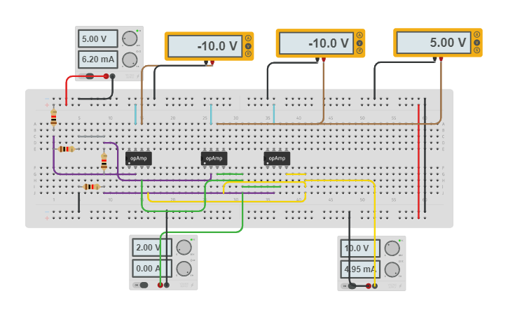 Circuit design tp4 waline montage du grand mazu - Tinkercad