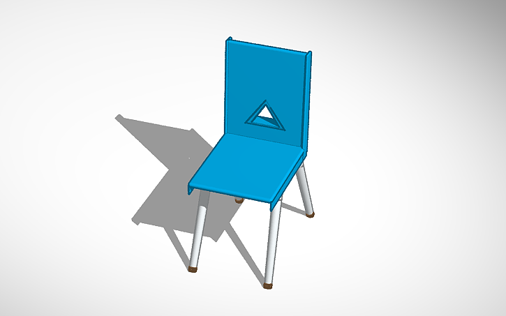 3D design chair | Tinkercad