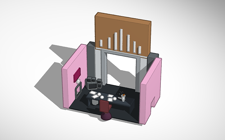 3D design new office - Tinkercad