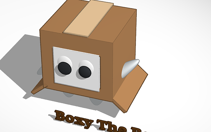 3D design Boxy The Boy From Lankybox - Tinkercad