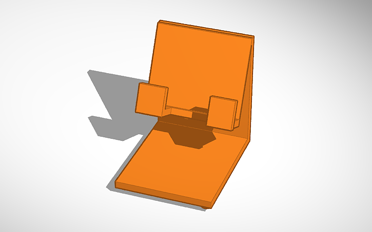 3D design phone stand | Tinkercad