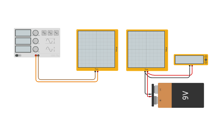 Circuit design AC DC - Tinkercad