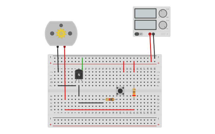 Circuit design EJERCICIO 3 - Tinkercad