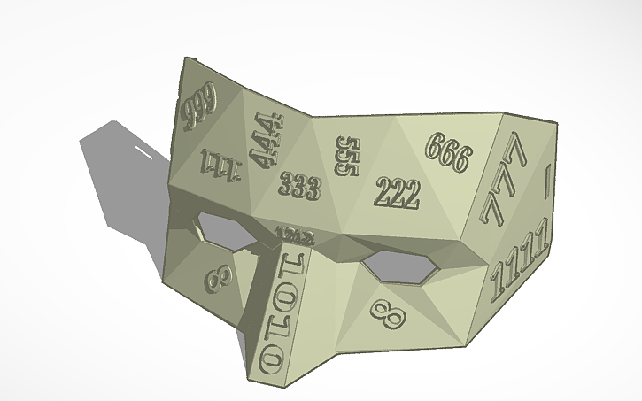 3D design mask redo v2 | Tinkercad
