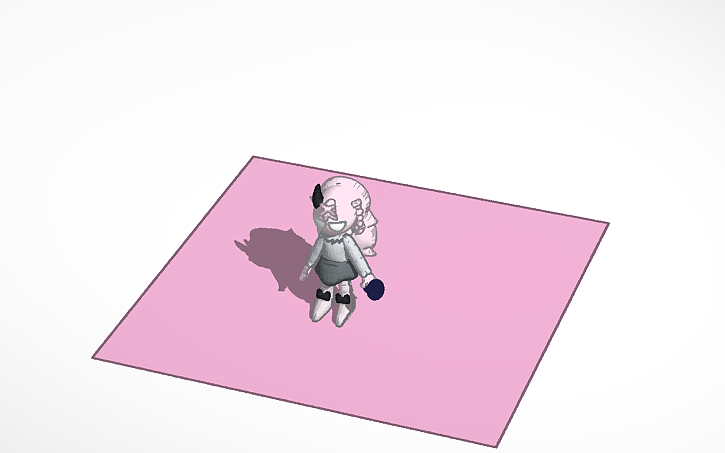 3D design fnf Rasazy - Tinkercad